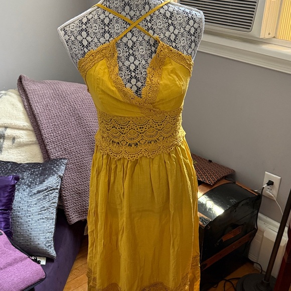 Dresses | Sunshine Lace Midi Dress | Poshmark